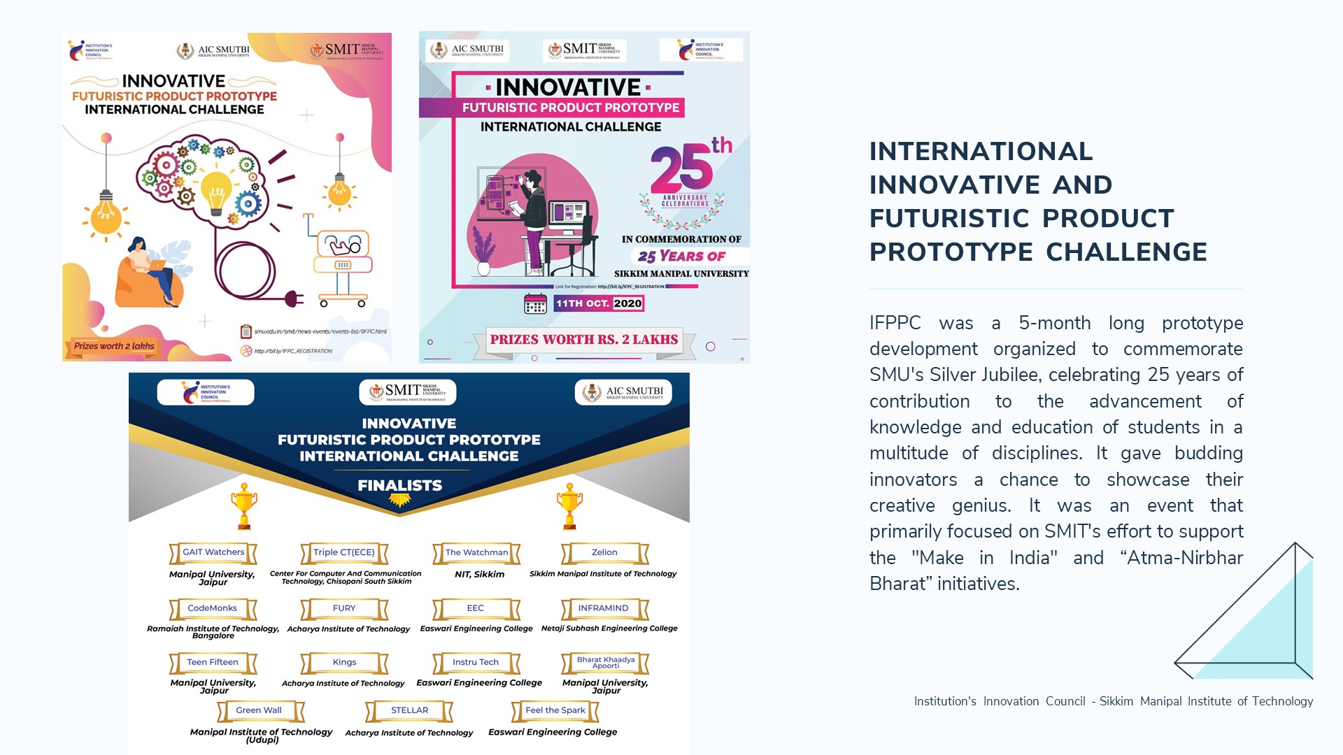 Institutions Innovation Council | Sikkim Manipal University